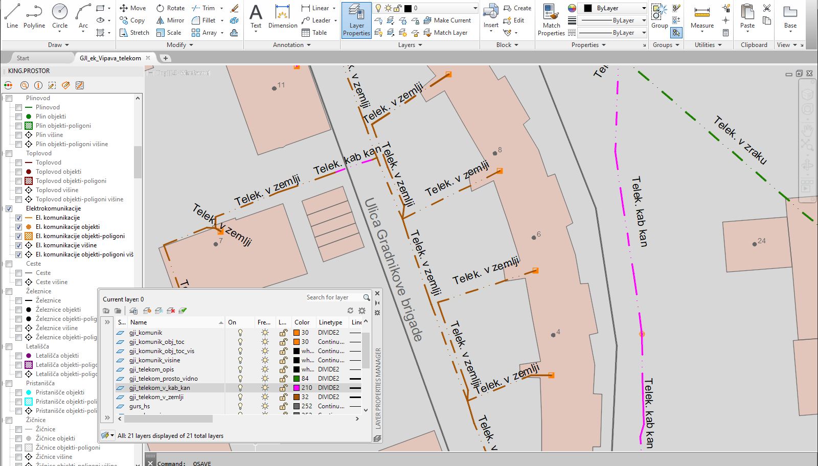 Stiliziraj svoj GJI izris, prikaži natančnost GJI podatkov ter preveri ...